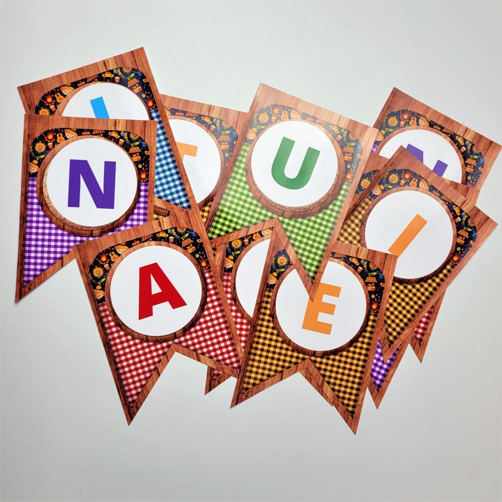 Alfabeto Em Bandeirinhas Festa Junina Pdf Para Imprimir Elo7 | My XXX ...