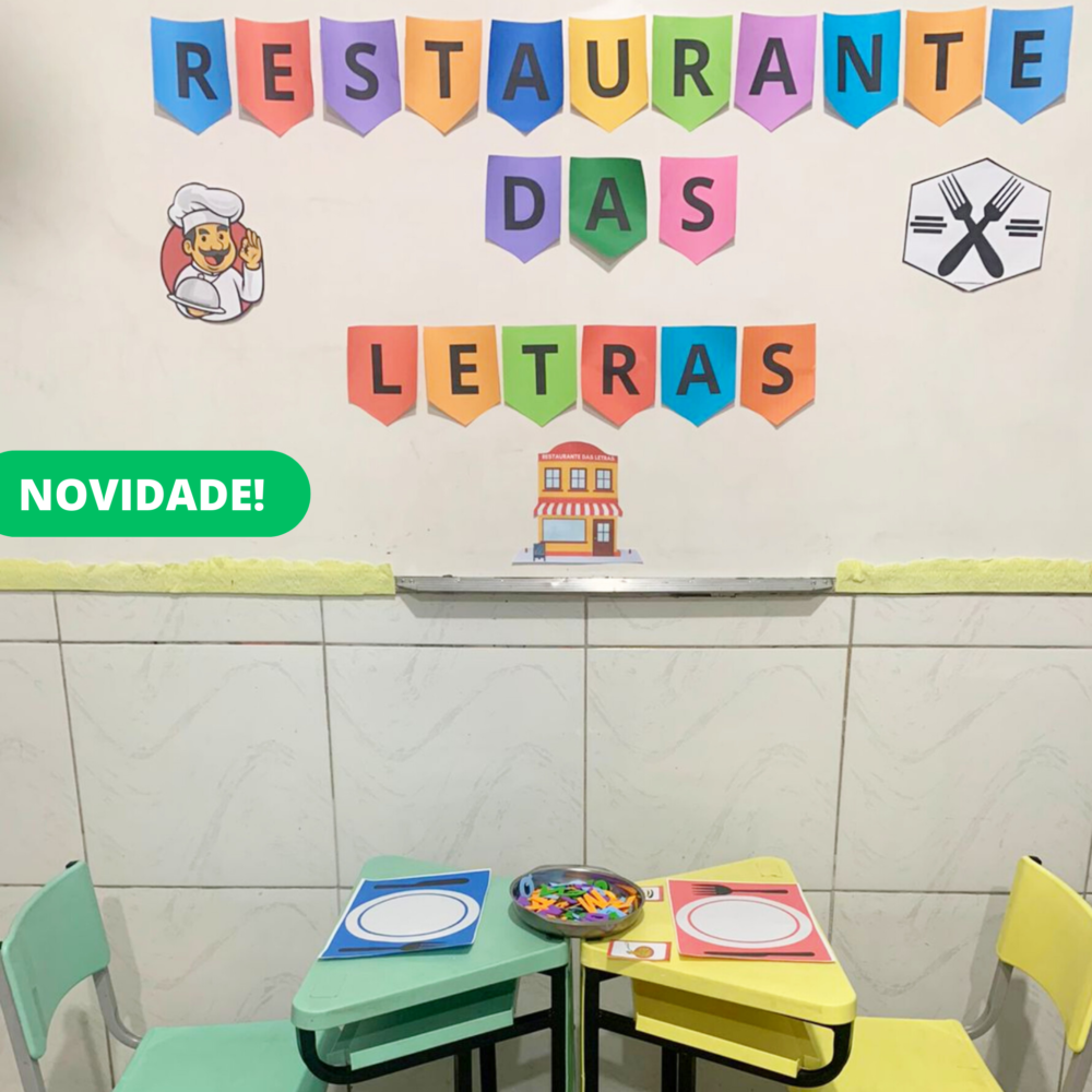 Restaurante das Letras – Vem Aprender Brincando